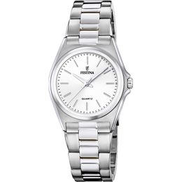 Festina Damen Armbanduhr, silber