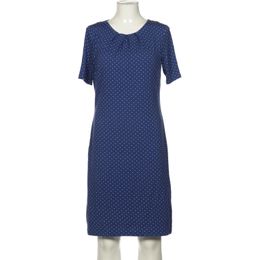 Peter Hahn Damen Kleid, blau, Gr. 40
