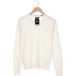 Gant Herren Pullover, cremeweiß