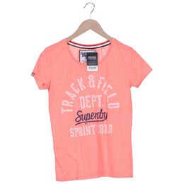Superdry Damen T-Shirt, neon, Gr. 36