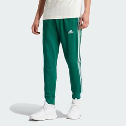 Adidas Essentials French Terry Tapered Cuff 3-Streifen Hose