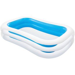 Intex Quick-Up Pool Swimcenter Family, für Kinder, BxLxH: 175x262x56 cm, blau|weiß