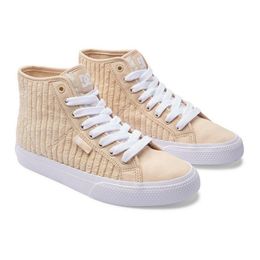 DC Shoes Manual Hi Sneaker, beige