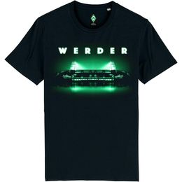 Werder Bremen Weserstadion T-Shirt schwarz in M