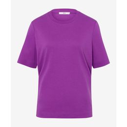 Brax Damen Shirt Style CIRA, Violett, Gr. 42