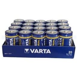 Batterien Varta Industrial C Baby Alkaline MN1400/LR14 20 Stück Batterien Va4014 C Baby LR14 im Blister