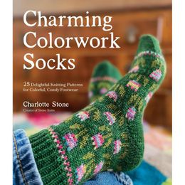 Charming Colorwork Socks - Charlotte Stone, Kartoniert (TB)