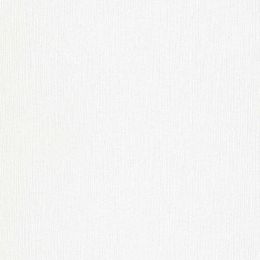 Erismann - Rollover 2024 13005-10 Vliestapete Streifenoptik 0.53 x 10.05 m Weiß Wohnzimmer Schlafzimmer Flur Küche Esszimmer Badezimmer Bad