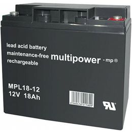 Multipower - Blei-Akku MPL18-12 12V 18Ah Pb
