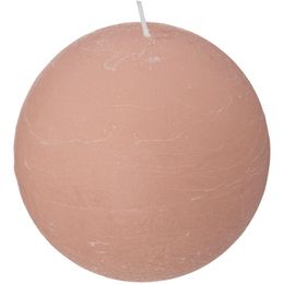 Rustikale Kerze - rosa - 445 g Atmosphera Hell-Pink