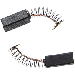 2x Kohlebürste Motorkohle Schleifkohle 16 x 6,3 x 6,3mm kompatibel mit Bosch phs 46 g, phs 66 g, pss 230, pst 50, pst 50-2 Elektrowerkzeug - vhbw