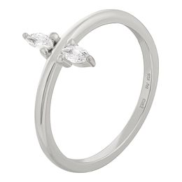 CAI ca&iuml; Ring Damen Gr&ouml;&szlig;e 52 silber / transparent