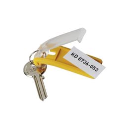 Durable Türbeschlag Schlüsselanhänger Key Clip schwarz Kunststoff