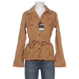 Heine Damen Jacke, beige, Gr. 36