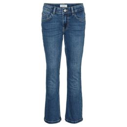 Vero Moda GIRL - Jeans VMRIVER FLAR VI3336 in medium blue denim, Gr.128