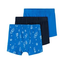 name it - Boxershorts NMMTIGHTS SPACE 3er Pack in skydiver, Gr.86