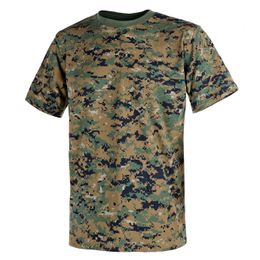 Helikon-Tex T-Shirt Cotton USMC digital woodland, Größe L