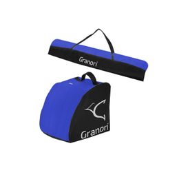 Granori Skitasche / Skisack + Skischuhtasche Kombi-Set für 1 Paar Skischuhe & Skier (Spar-Set)