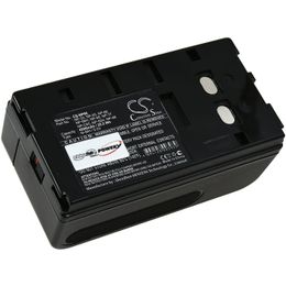 Powery Akku für Sony Videokamera CCD-VX3 4200mAh Kamera-Akku 4200 mAh (6 V)