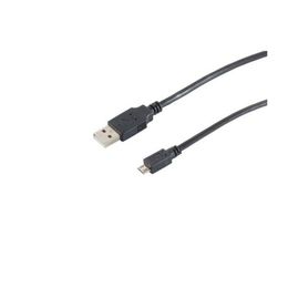 S/CONN maximum connectivity® FAST Lade-Kabel USB-A-St./USB-B MICRO St. 2.0 3m USB-Kabel