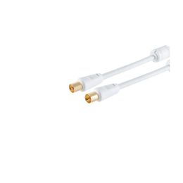 S/CONN maximum connectivity® Antennenkabel CP Ferrit verg. 4Fach >110 dB 10m SAT-Kabel