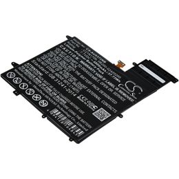 Powery Akku für Asus Zenbook Flip S UX370U Laptop-Akku 4900 mAh (7.7 V)