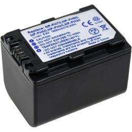 Powery Akku für Sony DCR-HC85E Kamera-Akku 1300 mAh (6.8 V)