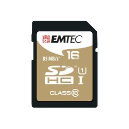 Emtec Emtec SDHC 16GB Class10 Gold + Micro SD-Karte