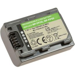 Powery Akku für Sony DCR-HC40E Kamera-Akku 750 mAh (7.2 V)