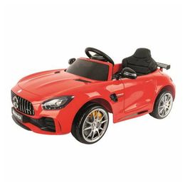 Mercedes Benz Rutscherauto Elektroauto für Kinder Mercedes Benz AMG GTR 12 V Rot