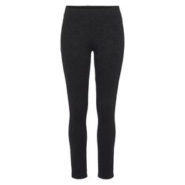 Lascana Leggings Damen Gr&ouml;&szlig;e S/M anthrazit / schwarz