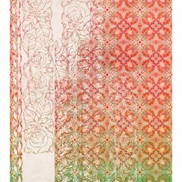 Komar Vliestapete "Art Nouveau" Tapeten 250x280 cm (Breite x Höhe) Gr. B/L: 2,5 m x 2,8 m, bunt Türtapeten
