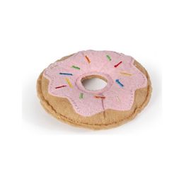 Karlie Tierkuscheltier Katzenspielzeug Textil Donut pink