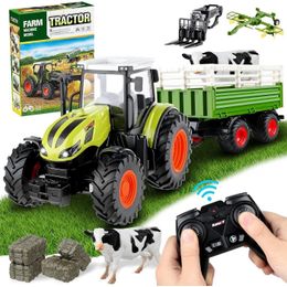 Esun RC-Traktor Ferngesteuerter Traktor Spielzeug