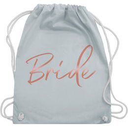 Shirtracer Turnbeutel Bride Rose Gold