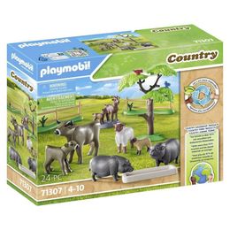 Playmobil® Konstruktions-Spielset Bauernhoftiere