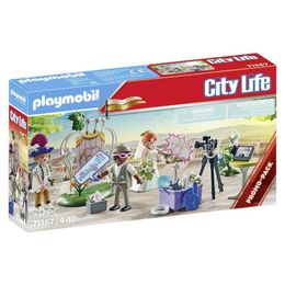 Playmobil® Konstruktions-Spielset Hochzeits Fotobox