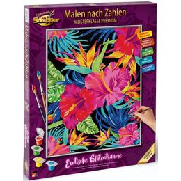Schipper Malen nach Zahlen Master Premium 40x50cm Exotische Blütenträume 609130851