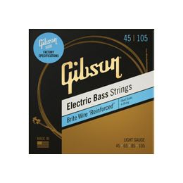 Gibson Saiten, Brite Wire Electric Bass Strings Short Scale Light Gauge