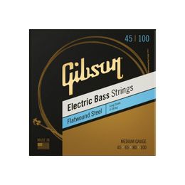 Gibson Saiten, Flatwound Electric Bass Strings Long Scale Medium Gauge
