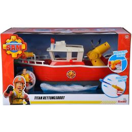 Simba Spielzeug-Feuerwehr Spielfahrzeug Feuerwehr Boot Feuerwehrmann Sam Titan 109252580