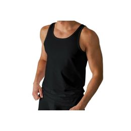 Mey Unterhemd Mey 46000 Dry Cotton Athletic-Shirt 2er Pack (5 Schwarz)