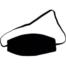 Dr. JUNGHANS Augenbinde oval m.Gummiband schwarz 1 St