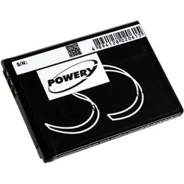 Powery Akku für Sagem MY501c Handy-Akku 750 mAh (3.7 V)