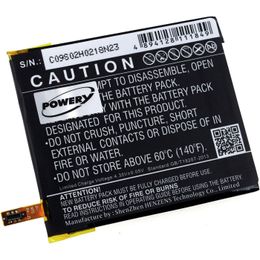 Powery Akku für Wiko Highway Signs Smartphone-Akku 2000 mAh (3.8 V)