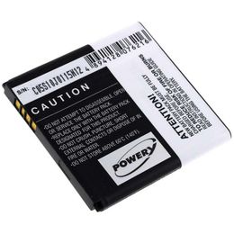 Powery Akku für Alcatel Typ CAB32A0000C2 Smartphone-Akku 1650 mAh (3.7 V)