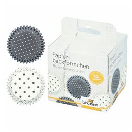 Birkmann Muffinform Papierbackförmchen Grau Ø 7 cm