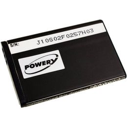 Powery Akku für Jacob Jensen Typ 60020436 Handy-Akku 750 mAh (3.7 V)