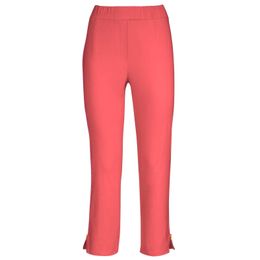 Adelina by Scheiter Damen 7/8-Hose in Bengalin-Qualit&auml;t, korallenrot, Gr&ouml;&szlig;e 36