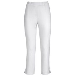 Adelina by Scheiter Damen 7/8-Hose in Bengalin-Qualit&auml;t, wei&szlig;, Gr&ouml;&szlig;e 36